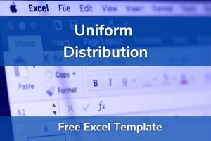 Uniform distribution – Excel Template • 365 Financial Analyst