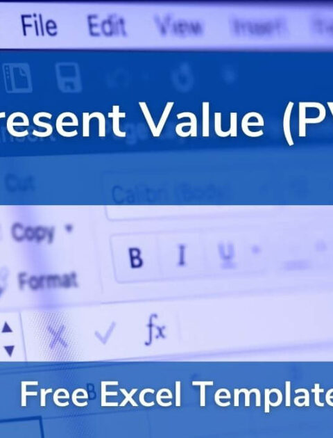 Present Value (PV) – Excel Template - 365 Financial Analyst