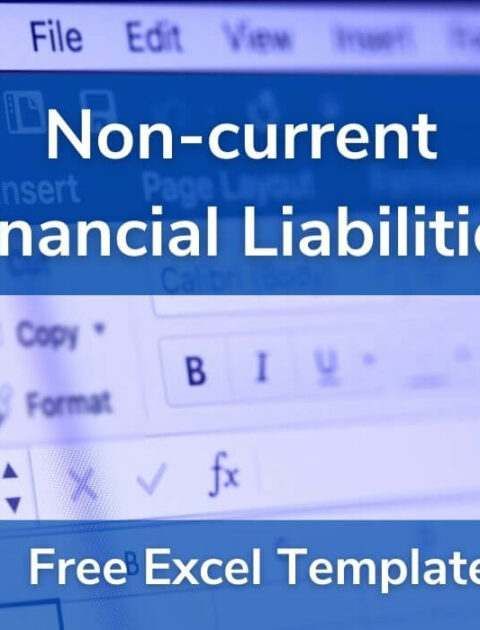 Non-current Debt Obligations – Excel Template - 365 Financial Analyst