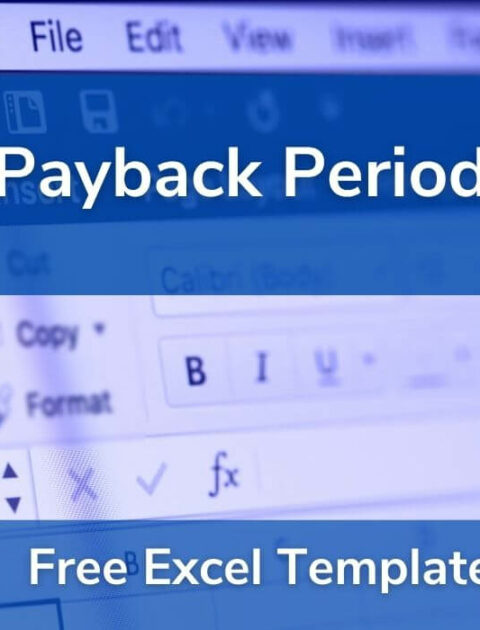 Payback Period – Excel template - 365 Financial Analyst