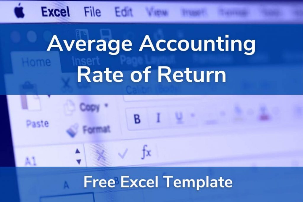Average Accounting Rate Of Return Excel Template 365 Financial Analyst