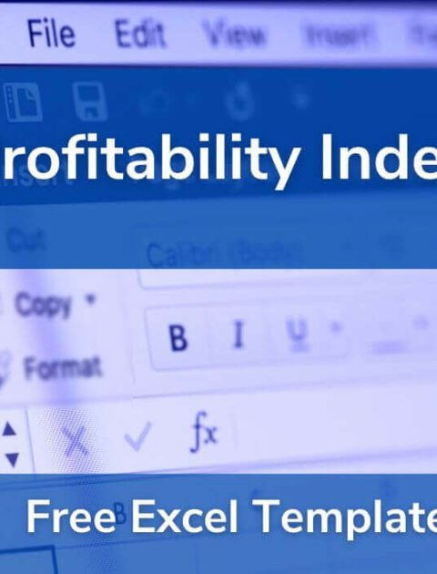Profitability Index – Excel template - 365 Financial Analyst