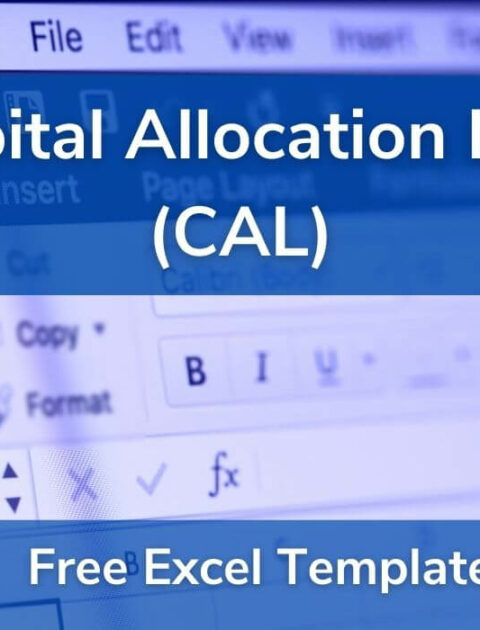 Capital Allocation Line (CAL) – Excel Template - 365 Financial Analyst