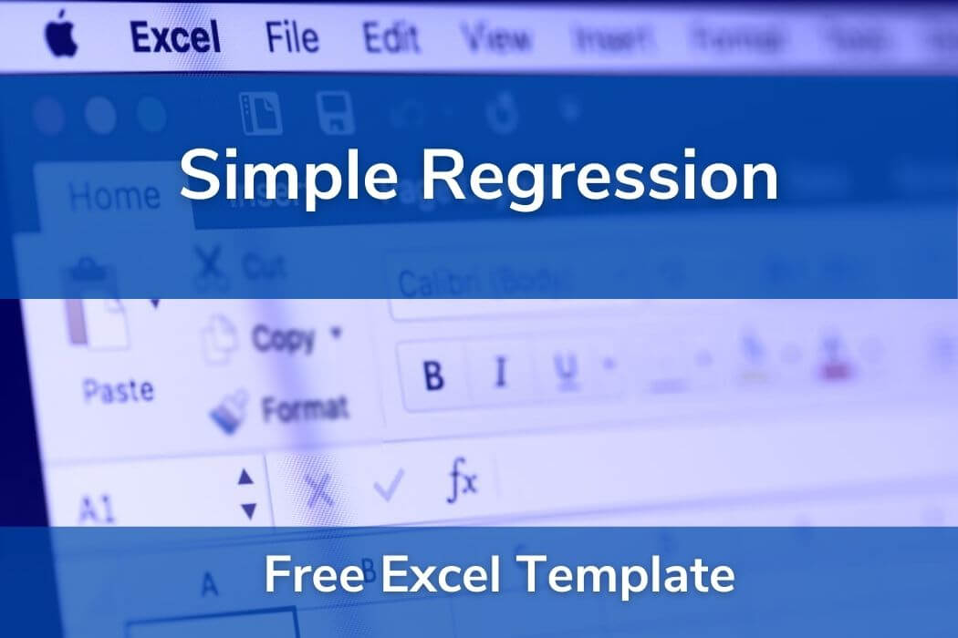 Simple Regression – Excel Template • 365 Financial Analyst