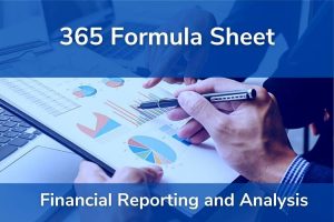 Financial Reporting and Analysis • Formulas CFA® Level 1 • 365 ...
