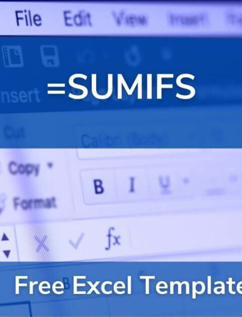 SUMIFS – Excel Template - 365 Financial Analyst