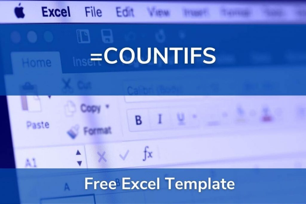 COUNTIFS Excel Template 365 Financial Analyst