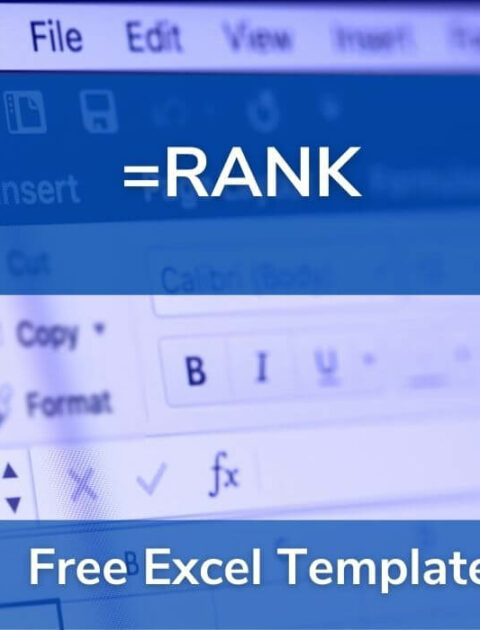RANK – Excel Template - 365 Financial Analyst