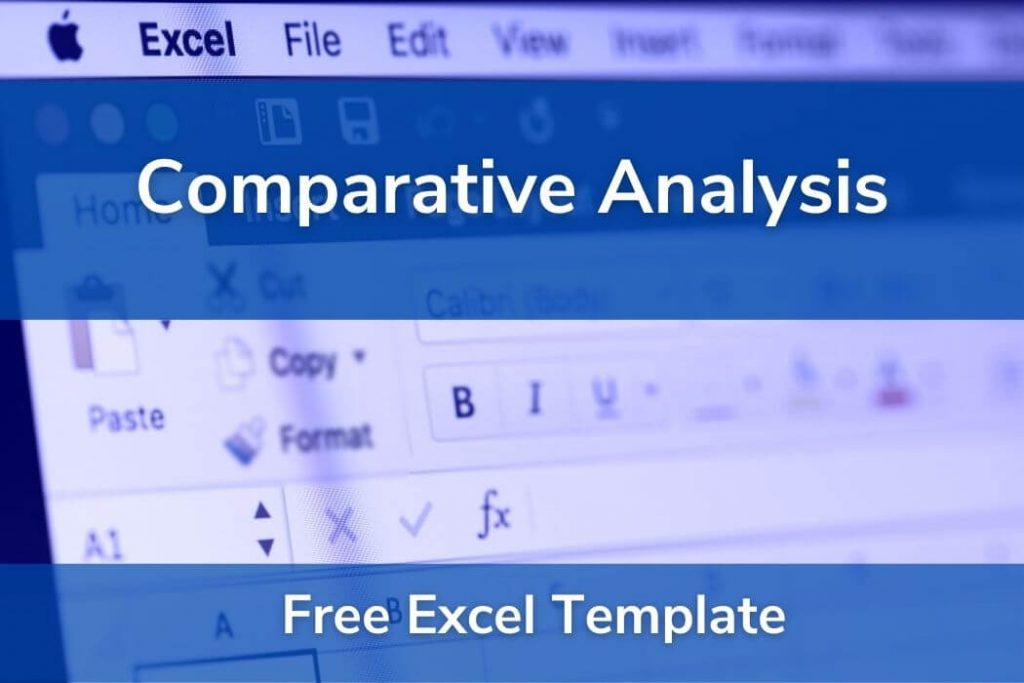 Comparative Analysis Excel Template 365 Financial Analyst