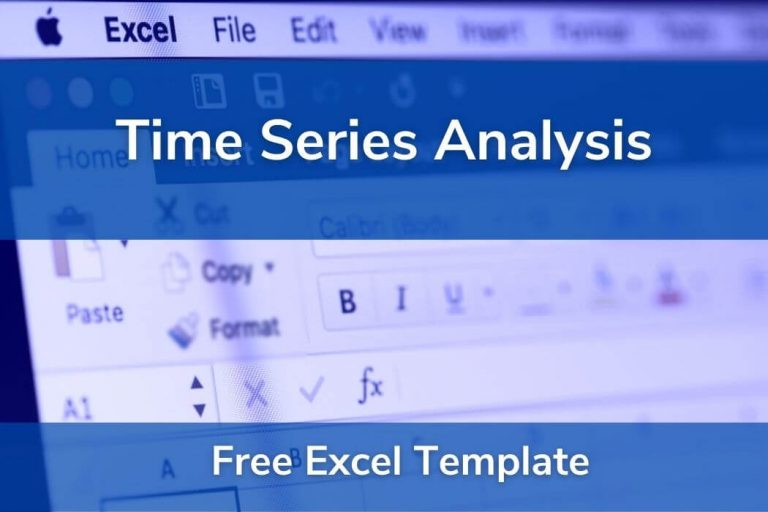 Time Series Analysis Excel Template 365 Financial Analyst