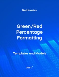 Green/Red Percentage Formatting – Excel Template – 365 Financial Analyst